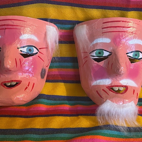 Old Man Mask - Etsy