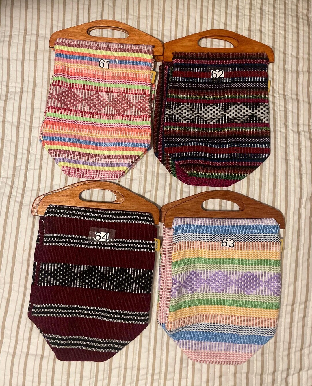 Mini Mexican Bag. Bag Made in Mexico. Beautiful Color Combination. - Etsy