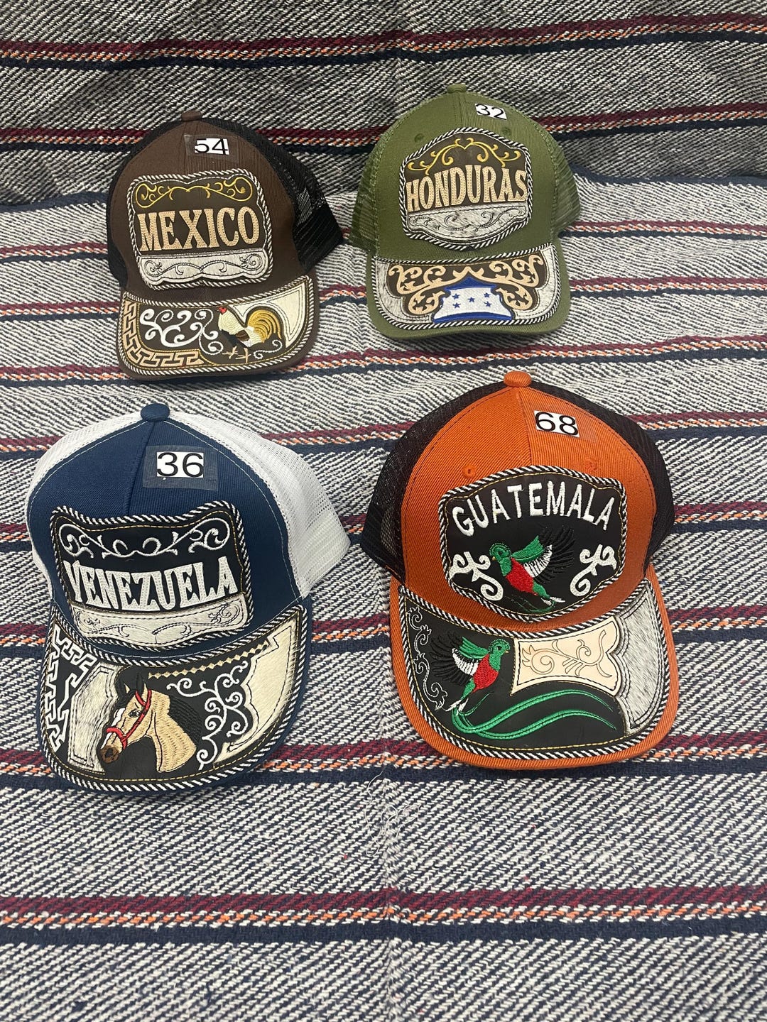 Mexican Hat. Cachucha Bordadas. Embroidered Mexican Cap. Mexico ...