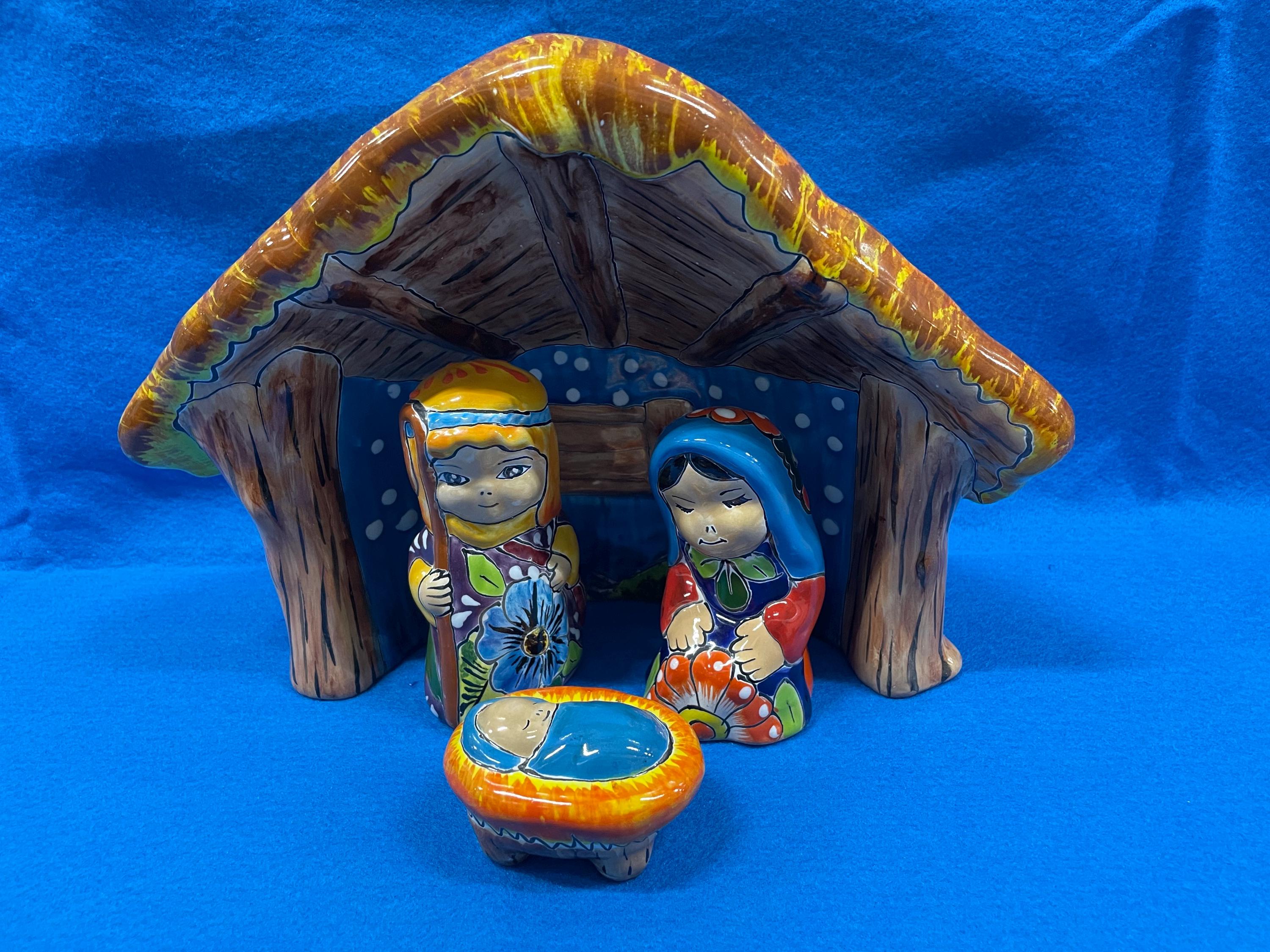 NACIMIENTO De Ceramica. TALAVERA NATIVITY. Nacimiento De Hermosas ...