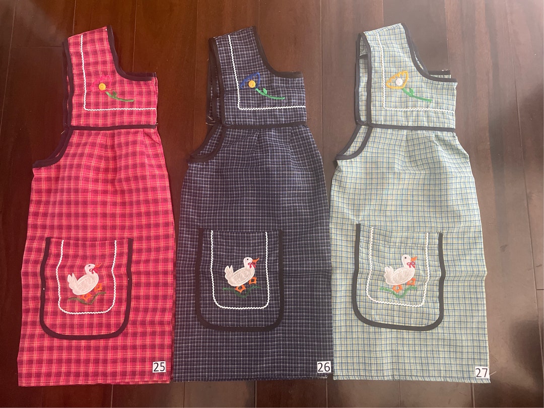 Mexican Apron. Traditional Apron. Mandil. Embroidered Apron. Casaca ...