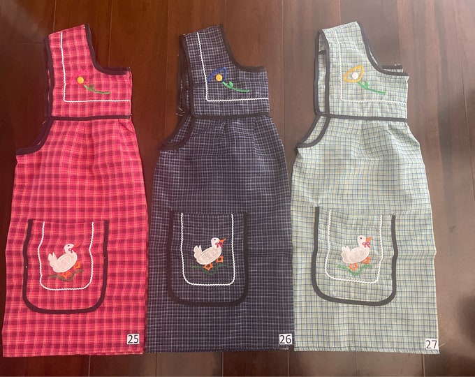 Mexican Apron. Traditional Apron. Mandil. Embroidered Apron. Casaca ...