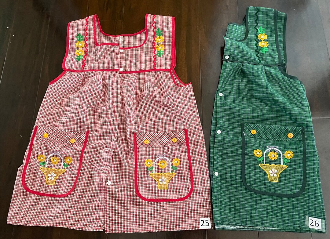 Mexican Apron. Traditional Apron. Mandil. Embroidered Apron. - Etsy