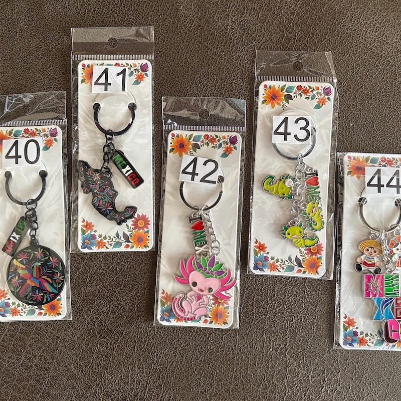Mexican Keychain - Etsy