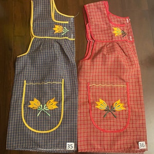 Mexican Apron. Traditional Apron. Mandil. Embroidered Apron. One Size S ...