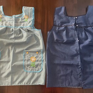 Mexican Apron. Traditional Apron. Mandil. Embroidered Apron. Size XL ...