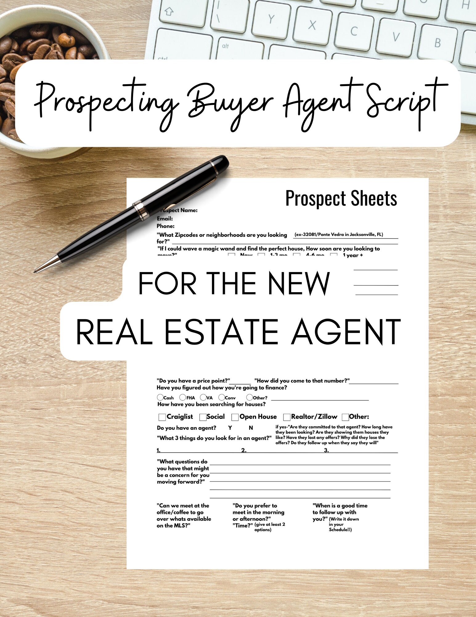 Prospecting Script - Etsy