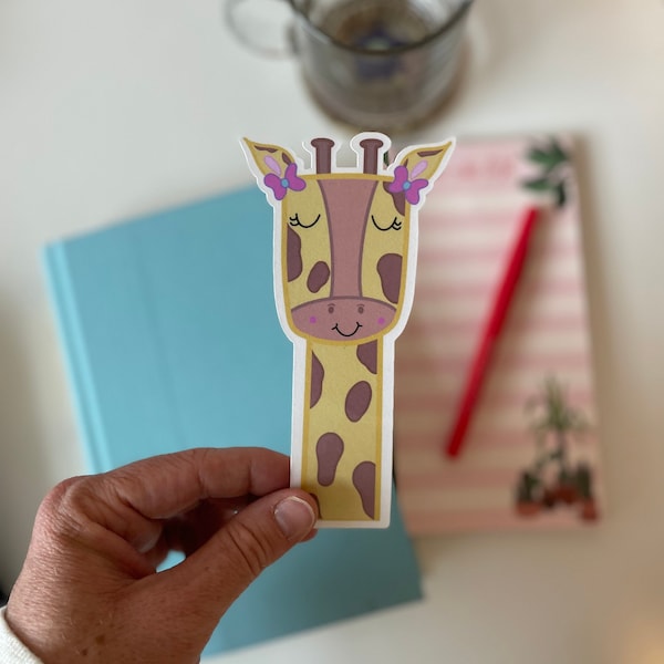 Giraffe Bookmark - Etsy