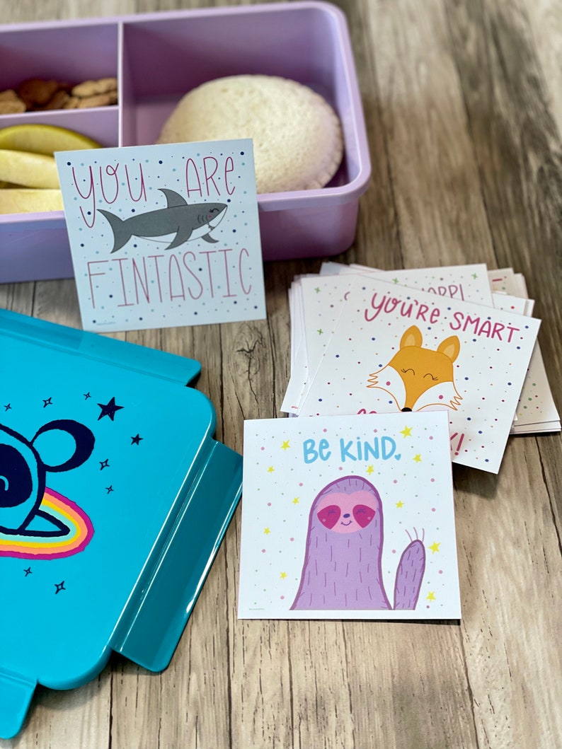Lunch Notes // Encouragement Notes // Kindness Cards // - Etsy