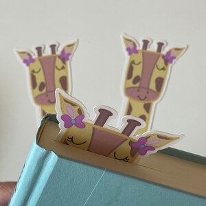 Giraffe Bookmark / Handmade Bookmark - Etsy