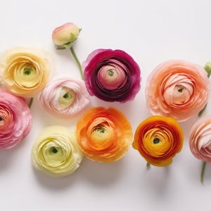 Amandine Mix Ranunculus Corms, Ranunculus Corms, Persian Buttercups - Etsy