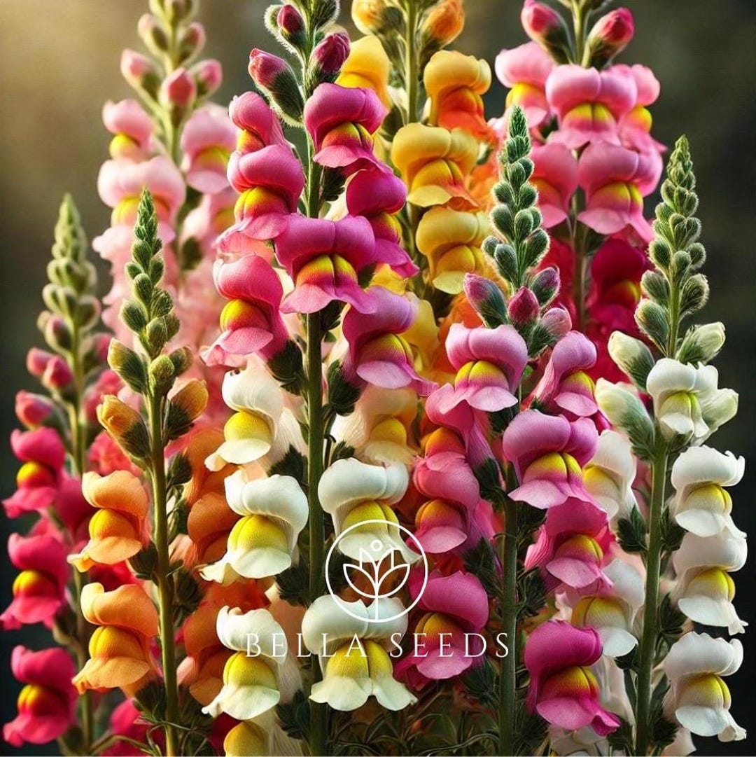 Snapdragon Seeds - Tall Rust Resistant Mix - Etsy