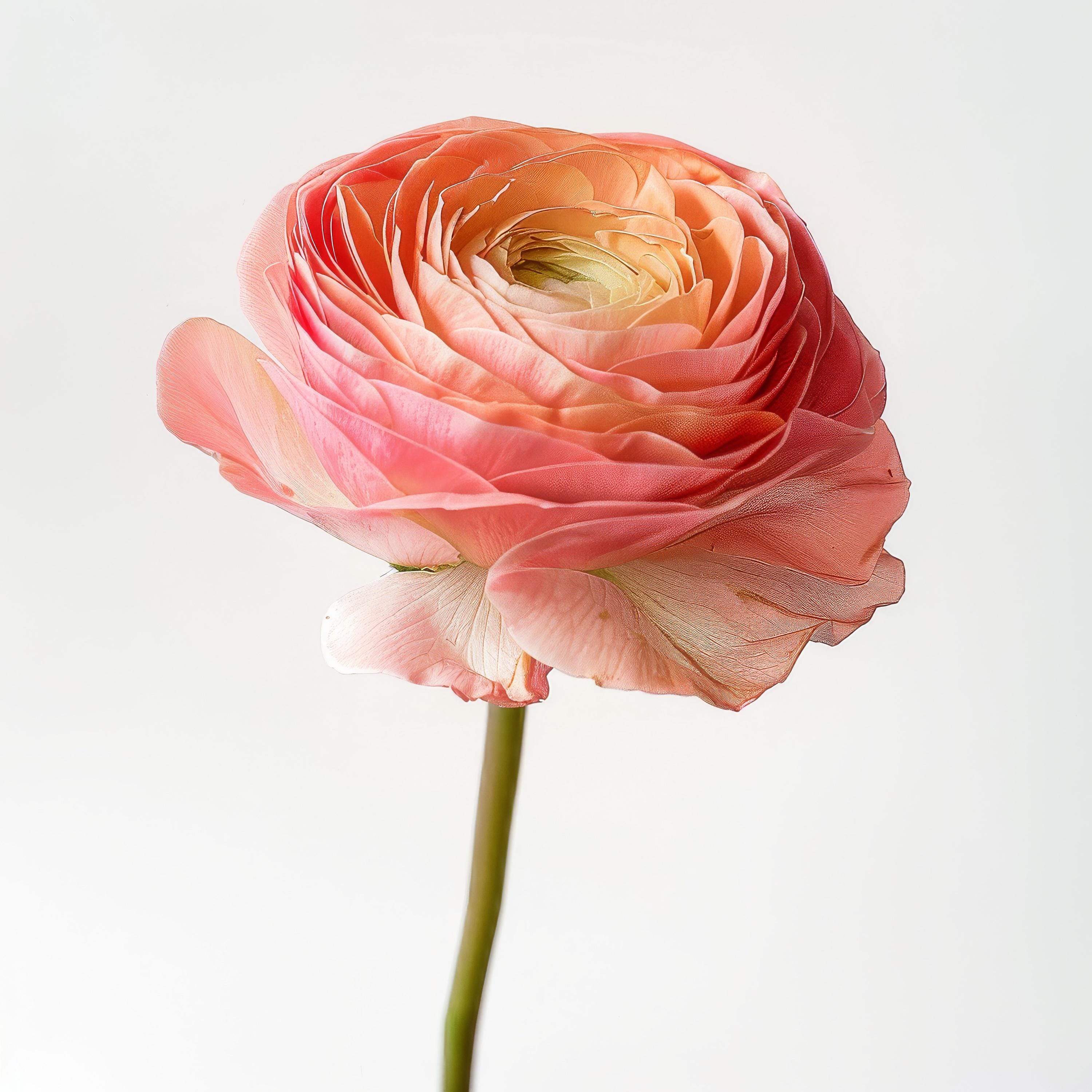 Tecolote Salmon Ranunculus Corms, 5-6 Cm,ranunculus Corms, Persian ...