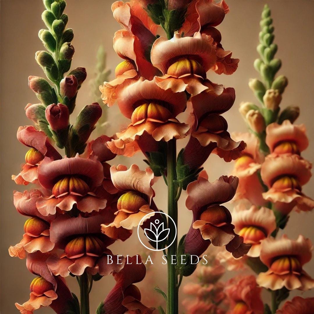 Snapdragon Madame Butterfly Bronze F1 Seeds - Etsy
