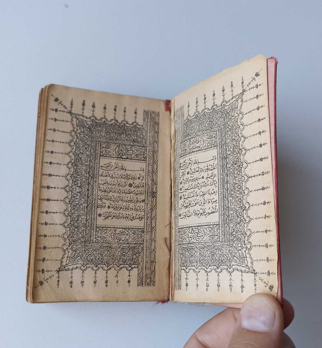 Coran Kareem Quran Qoran Calligrapher Sevki Arabic Islamic Old Vintage ...