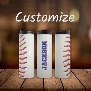 Baseball Cup Personalized | Baseball Tumbler | Gift for Team or Coach ...