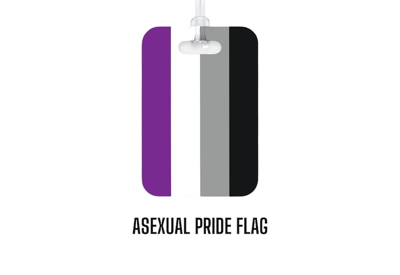 LGBTQ Pride Flag Luggage Tag | Gay Lesbian Bisexual Trans Ids | Rainbow ...