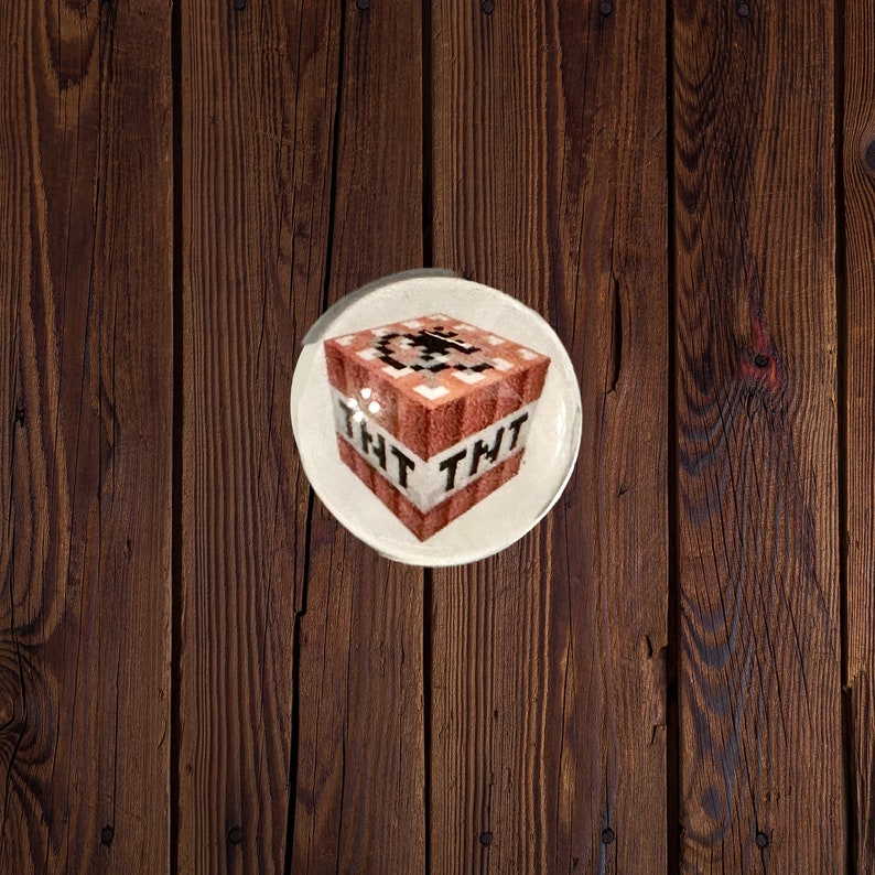 Set of 6 Minecraft Magnets Minecraft Fridge Magnets Minecraft Game Kids ...