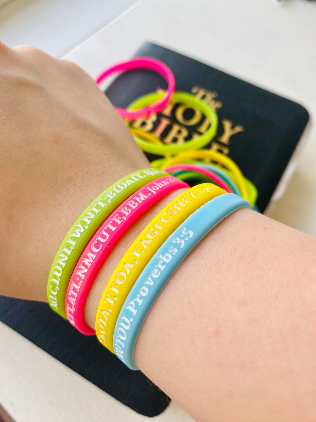 Bible Verse Memorization Bracelet | Scripture Memorization Bracelet ...
