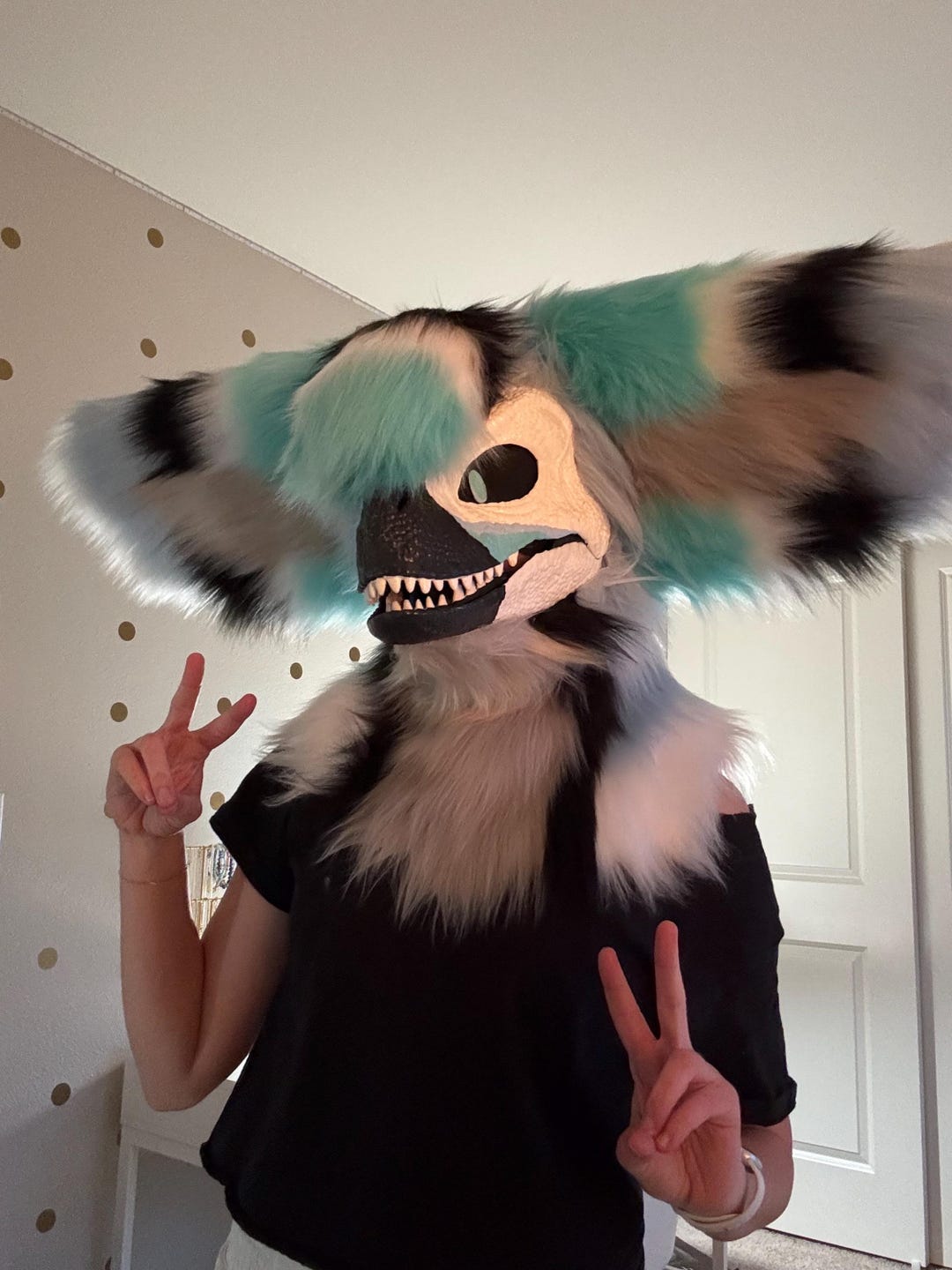 High Quality Fully Furred Dino Mask! - Etsy