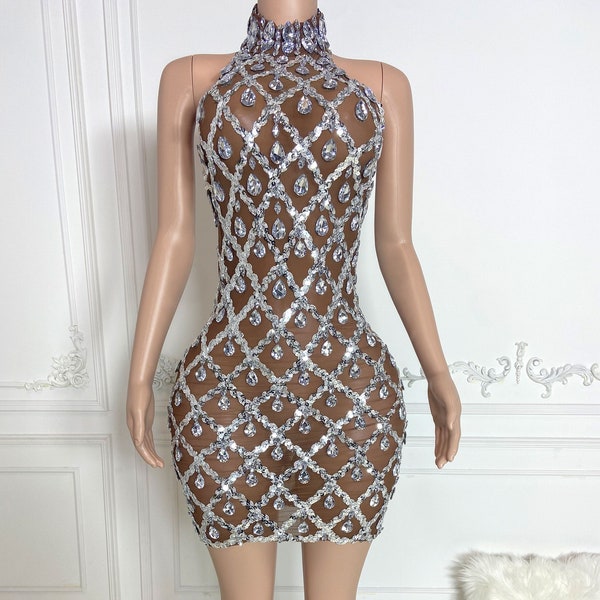 Diamond Dress - Etsy