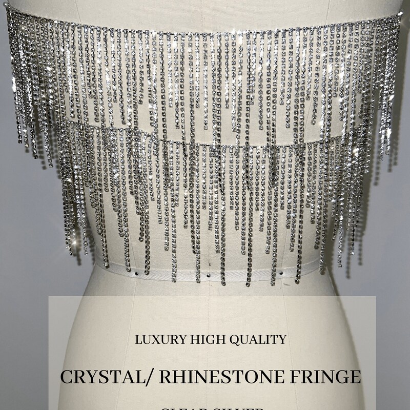 Crystal Fringe - Etsy