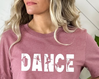 Dance Mode on Shirt, Dancer Shirt, Ballerina Shirt, Ballet T Shirt ...