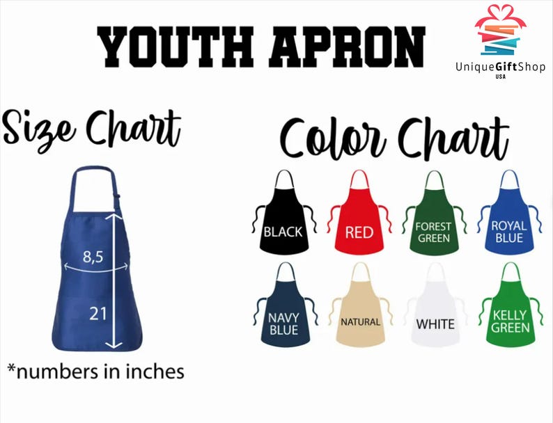 Personalized Art Apron With Pockets: Custom Artist Gift - Etsy