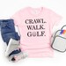 Crawl Walk Golf Baby Onesie® - Funny Gerber® Brand Bodysuit - Etsy