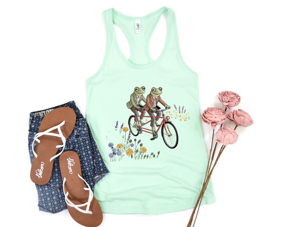 Cute Frog Tank, Frog and Toad Tank Top, Vintage Classic Book Shirt ...