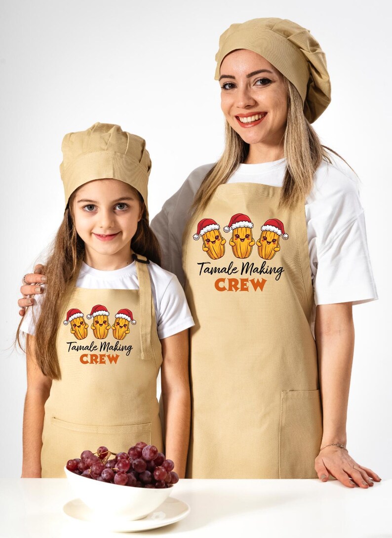 Personalized Tamale Making Crew Apron: Custom Christmas Kitchen Gift - Etsy