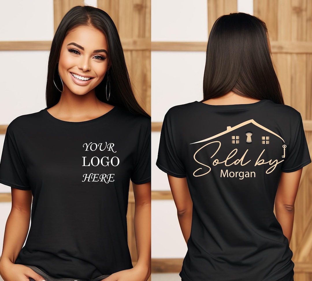 Sold by Realtor Shirts, Your Logo Here Shirt , Logo Pocket Tee, Real ...