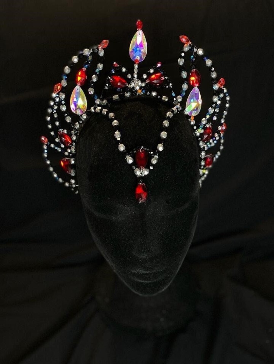 Black Swan Tiara, Odille, Swan Lake, Ballet Tiara, Professional Tiara ...