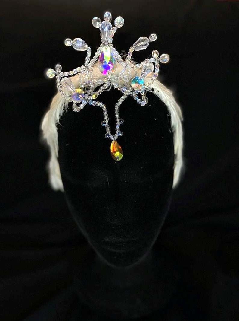 White Swan, Swan Lake, Odette, Swan Lake, Ballet Tiara, Ballet Tiara - Etsy