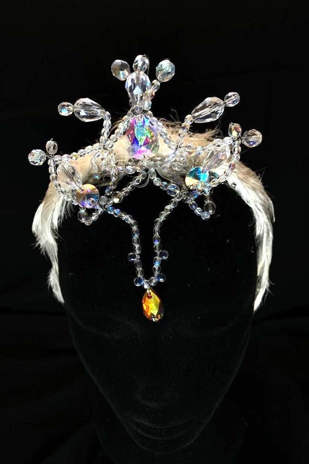 White Swan, Swan Lake, Odette, Swan Lake, Ballet Tiara, Ballet Tiara - Etsy