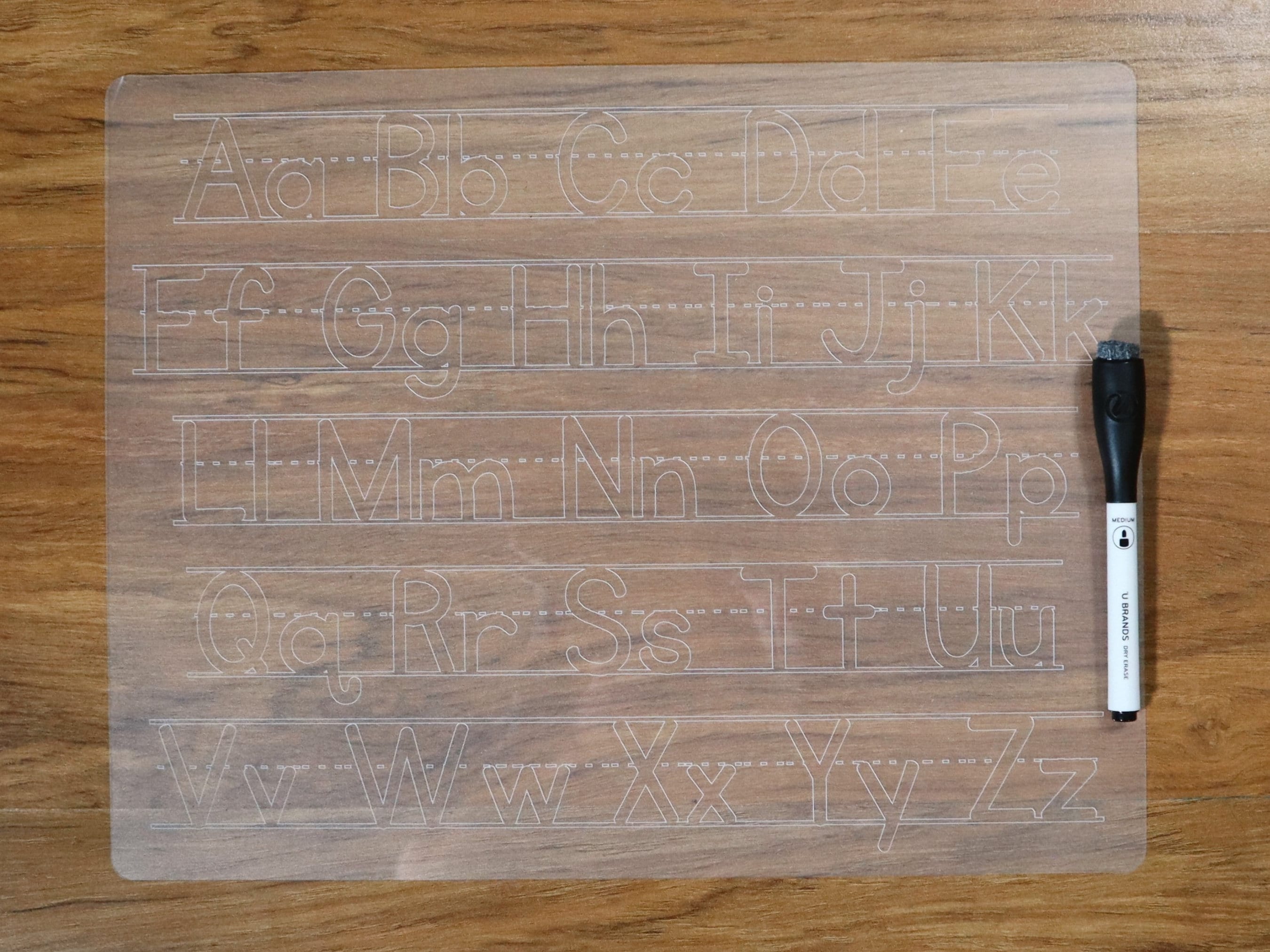 Dry-erase Tracing Mats, Tracing Mats, Tracing Board, Number Tracing Mat ...