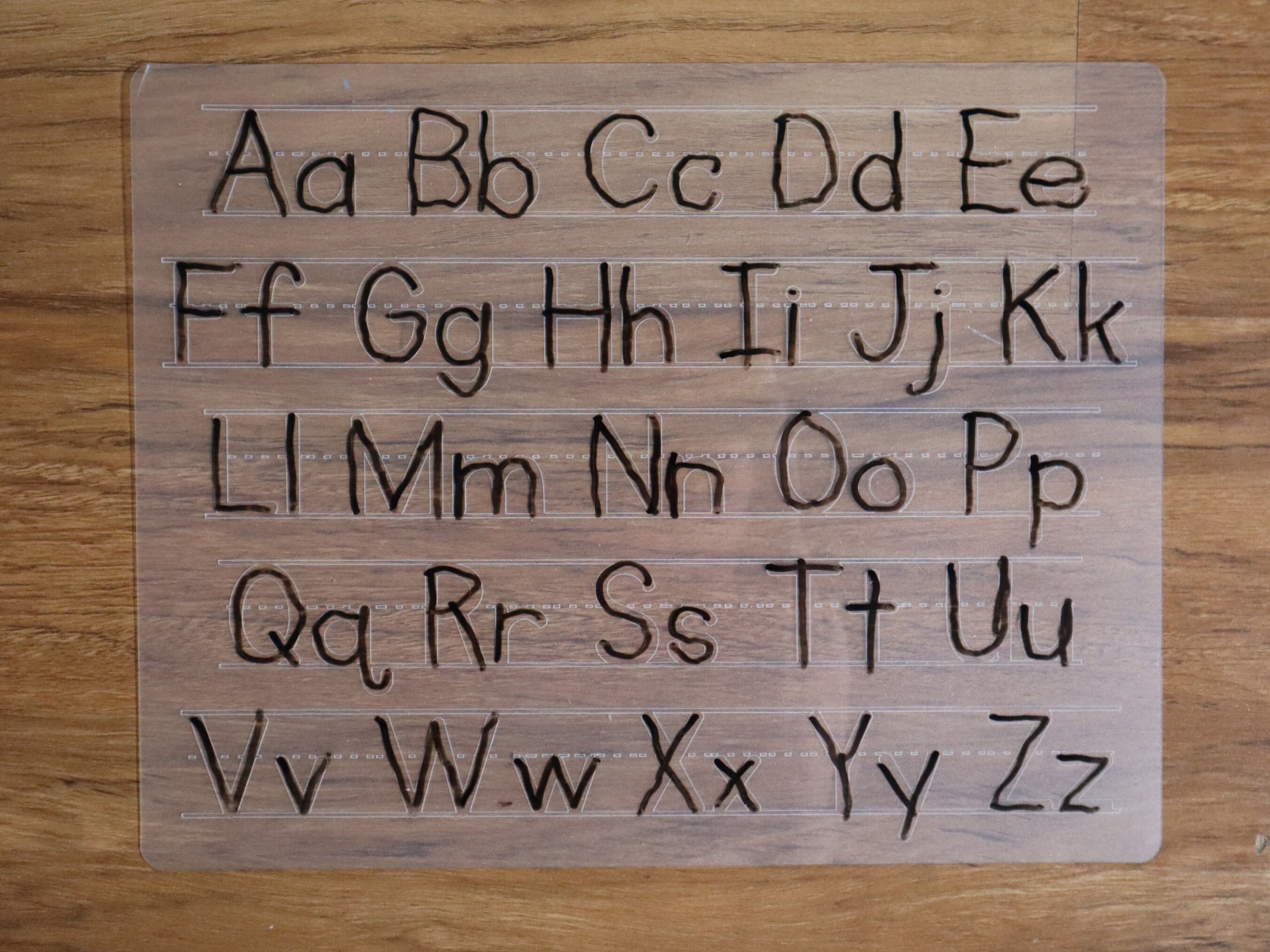 Dry-erase Tracing Mats, Tracing Mats, Tracing Board, Number Tracing Mat ...