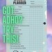 ADHD Daily Task List | Daily Planner | Prioritize Tasks | Block Time ...