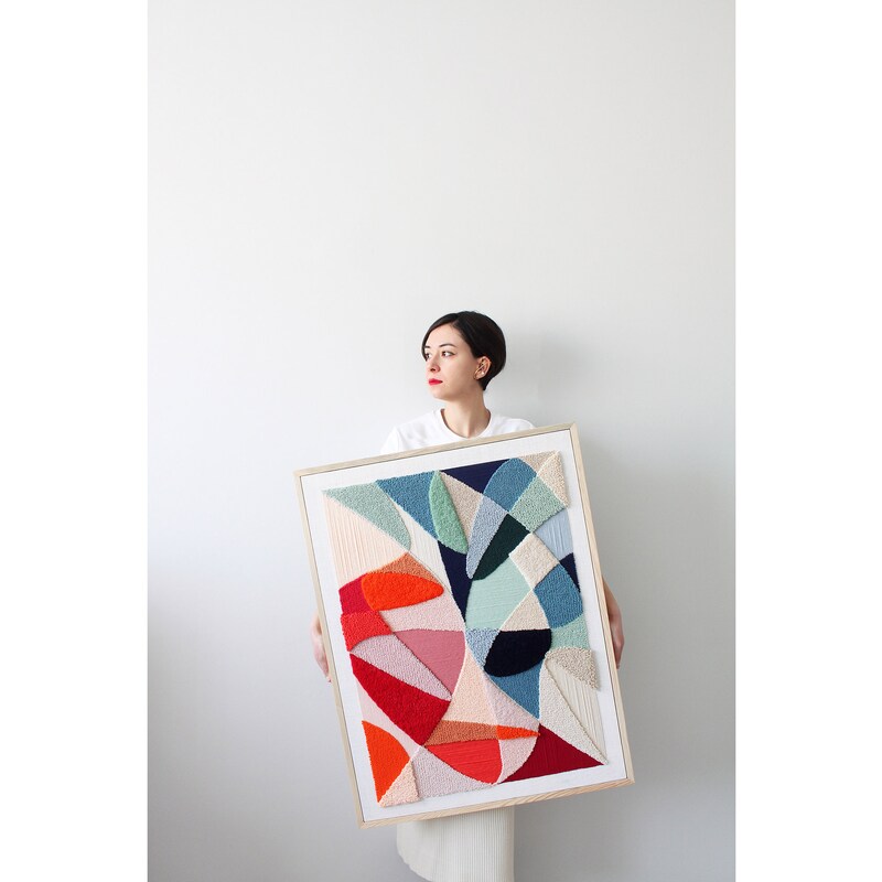 Punch Needle Wall Hanging - Etsy