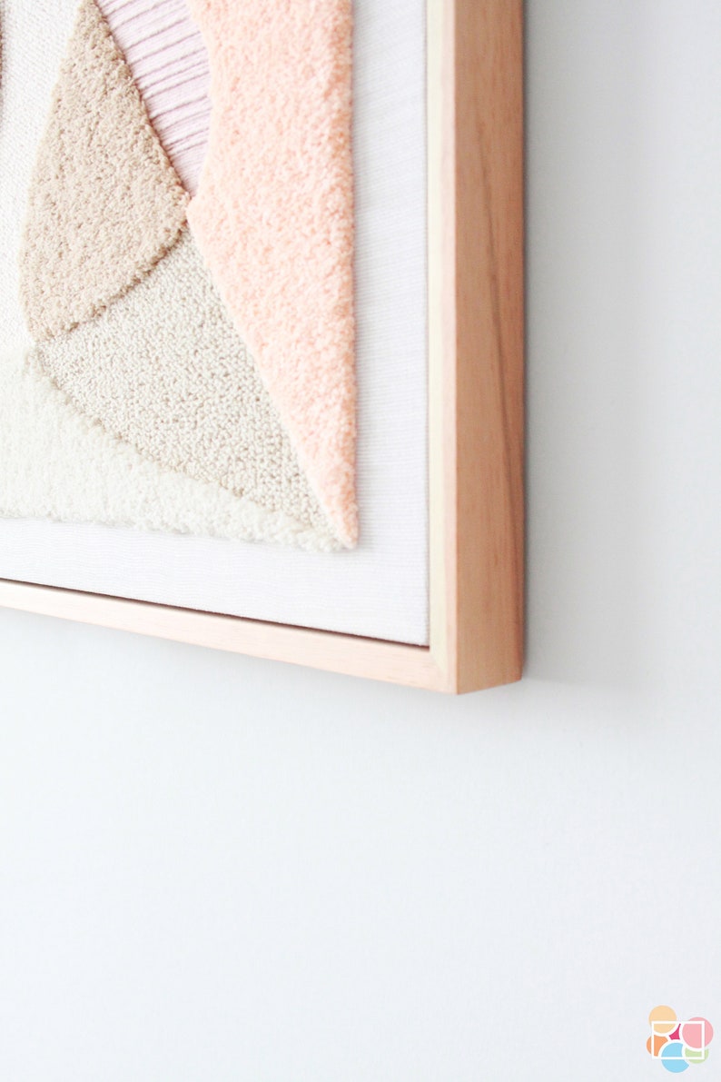 Half-punch Needle Art Large,fiber Art Wall Hanging,housewarming Gift ...