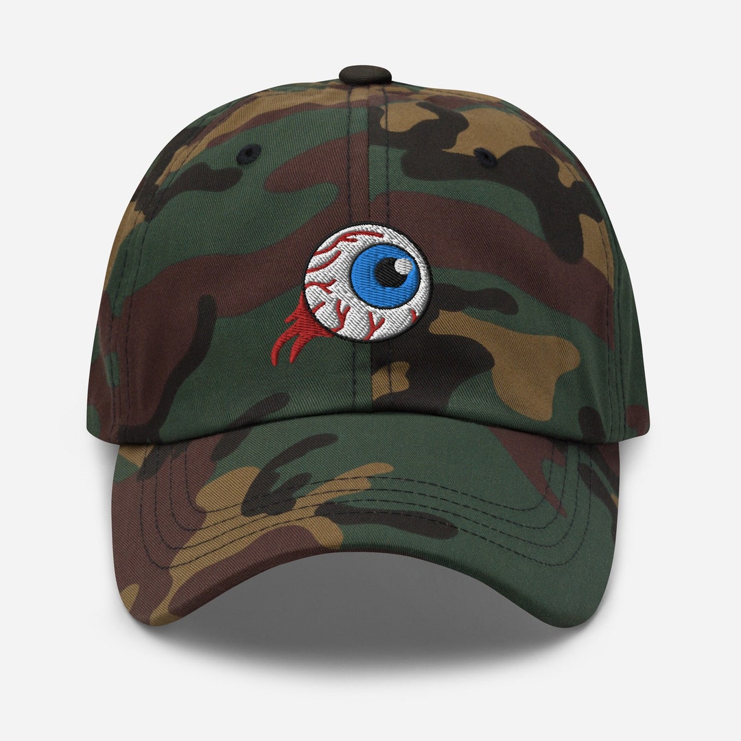 Veiny Eyeball Embroidered Dad Hat, Unisex Dad Cap - Multiple Colors - Etsy