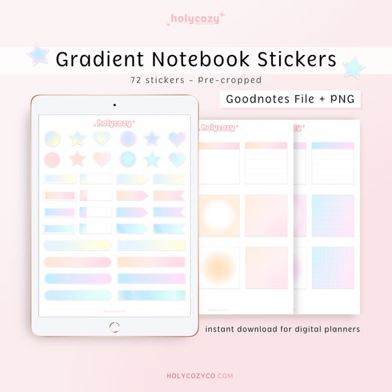 Digital Sticker for Goodnotes Notebook / Planner / Journal - Etsy