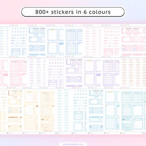 Essential Digital Stickers 2.0 , Goodnotes Sticker Book Digital Planner ...