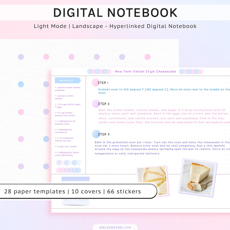 Digital Notebook - Etsy