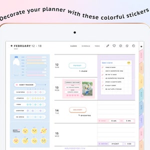 Essential Digital Stickers 2.0 , Pastel Goodnotes Sticker Digital ...