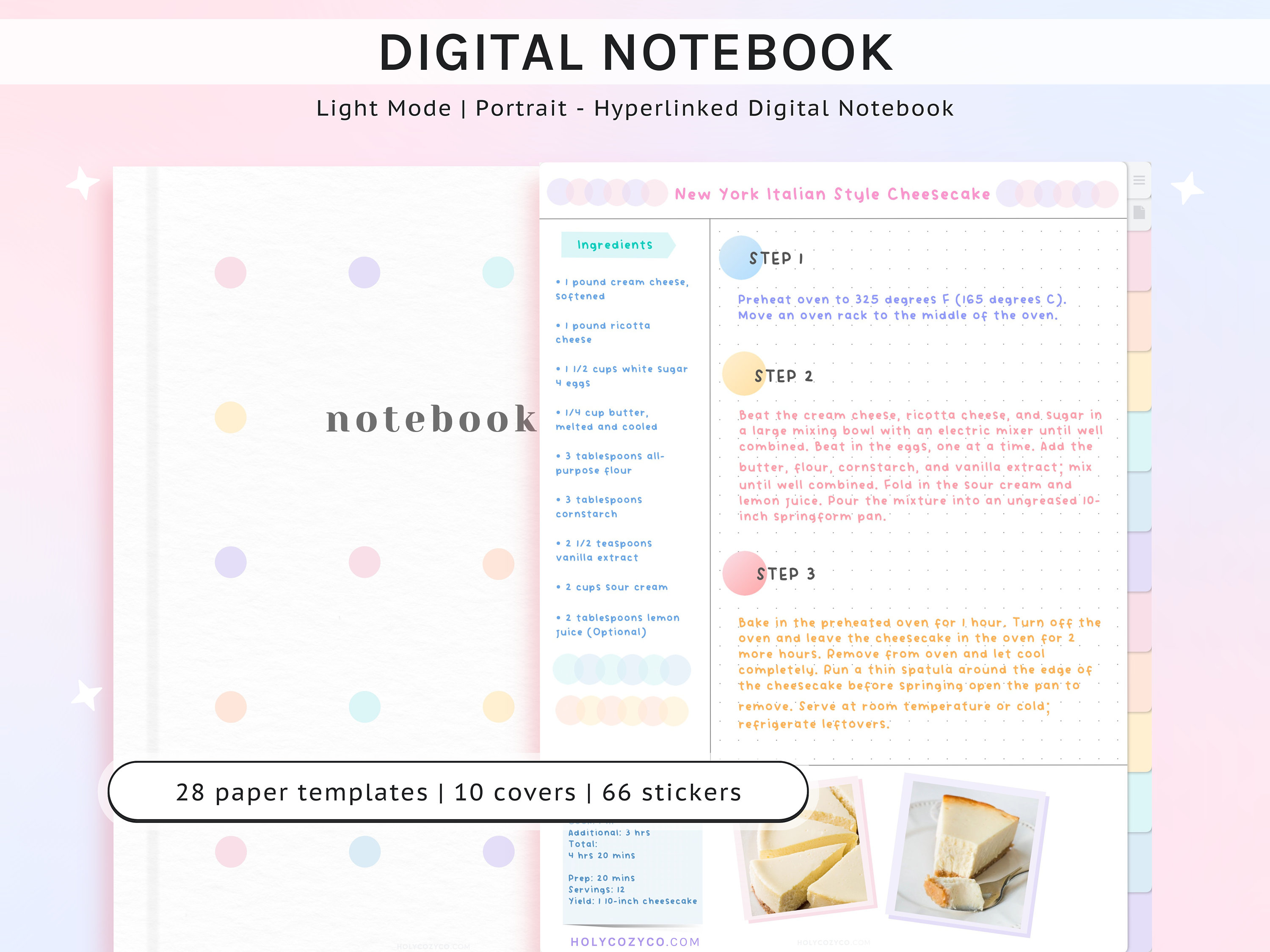 Tumblr Notebook Design