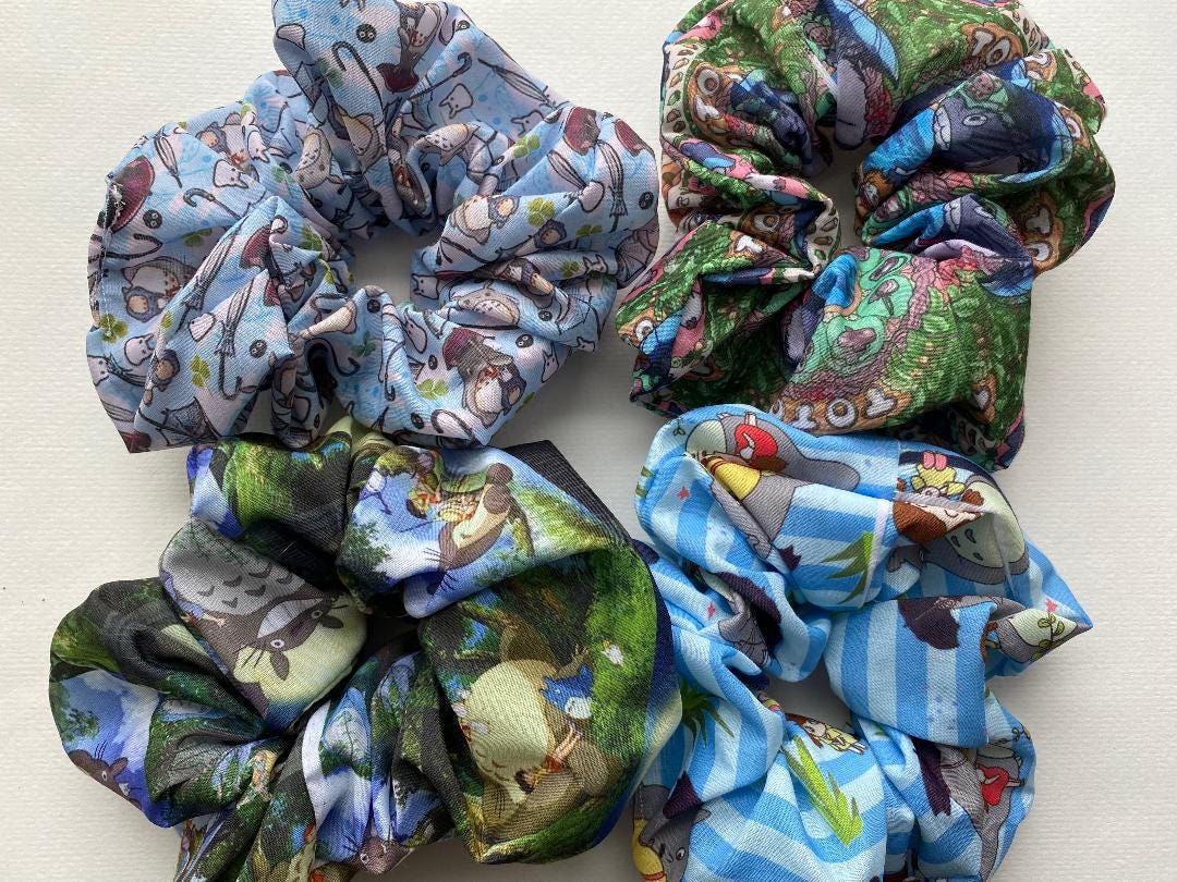Anime Scrunchies 4 Designs - Etsy UK