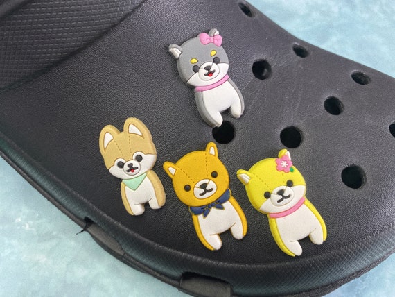 Cute Kawaii Dog Clog Charms - Etsy