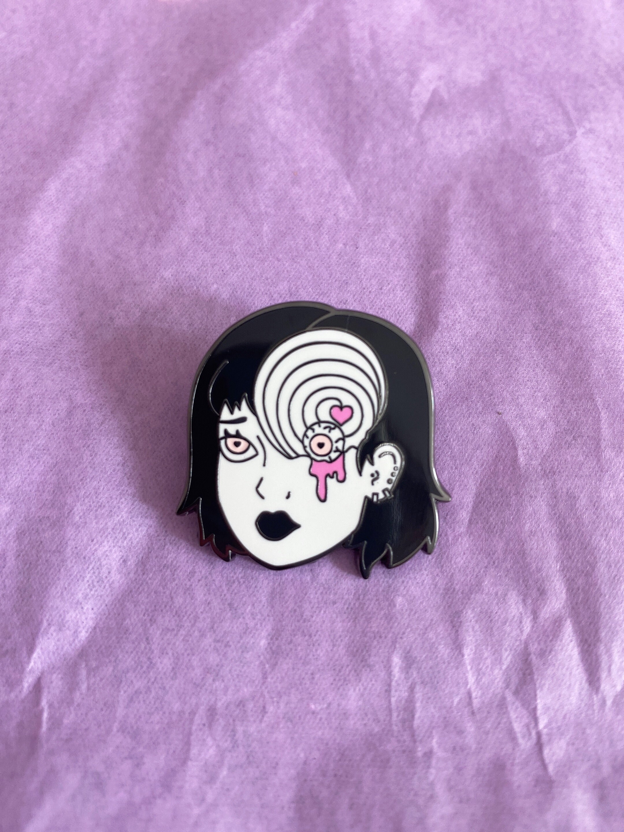 Cute and Creepy Anime Manga Pins - Etsy