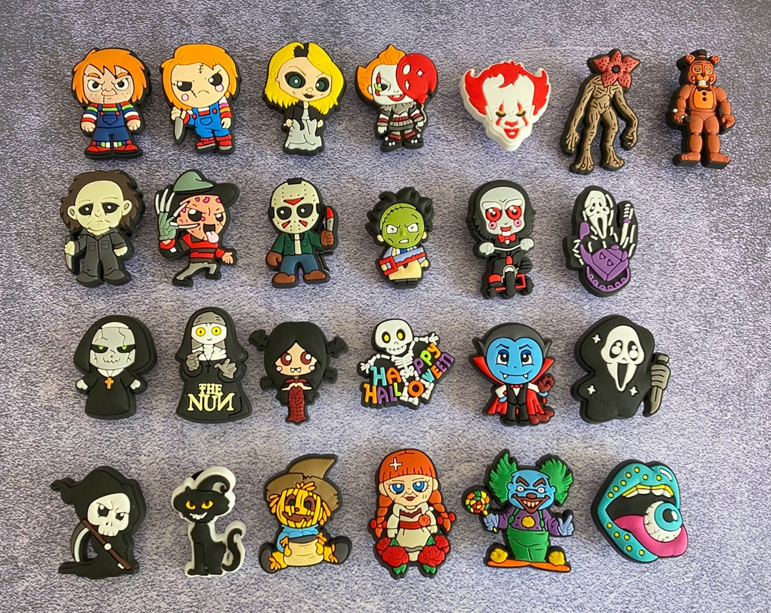 Horror Movie Icons Clog Charms - Etsy UK